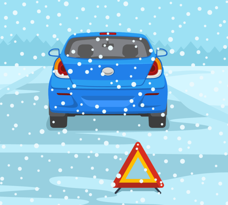 How to Safely Stop Your Car in Different Weather - Ticket School